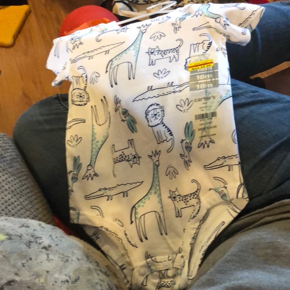 Carter's | One Pieces | Zoo Animal Bodysuit | Poshmark